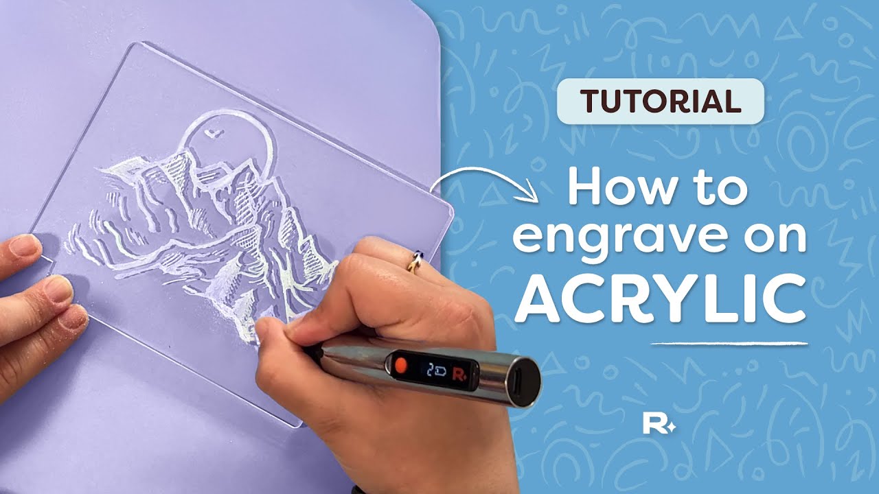 This Is The Easiest Way To Engrave ACRYLIC (Step-By-Step Tutorial ...