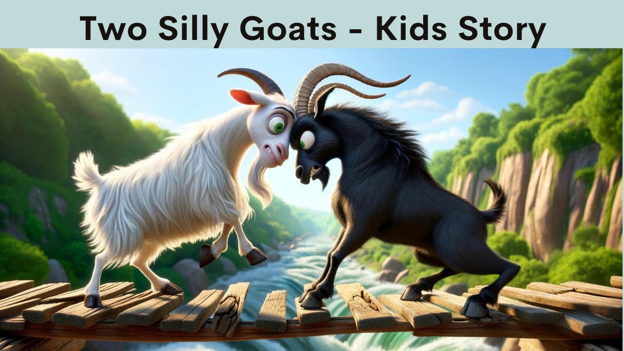 Two Goats, One Bridge: A Fun Moral Tale for Children | Quick Bedtime ...