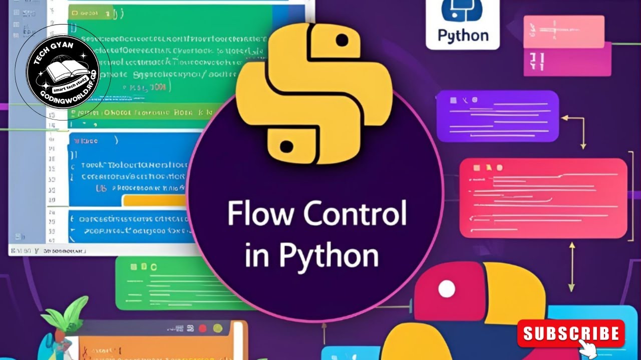 Flow Control in Python: If-Else, Loops & Control Statements Explained! 🚀🐍 - YouTube