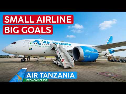 Can THis Small African Airline Actually Compete? 🇹🇿