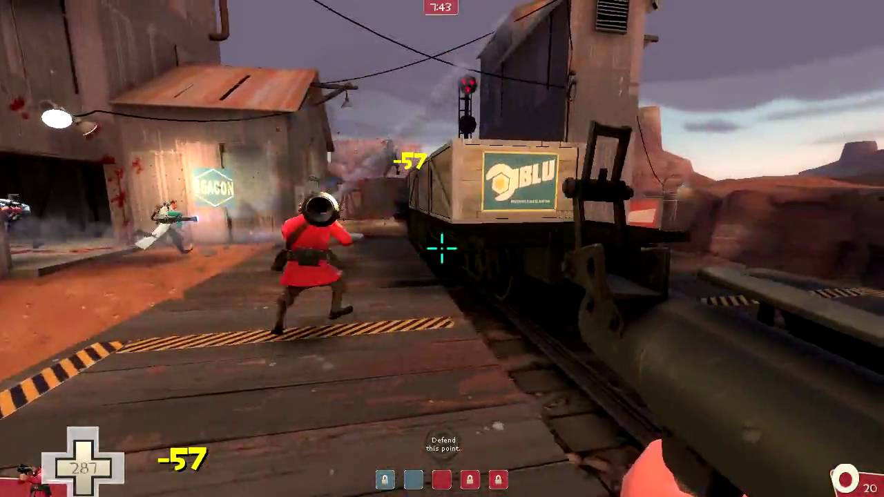 TF2 Lobby: Badlands Airshot - YouTube