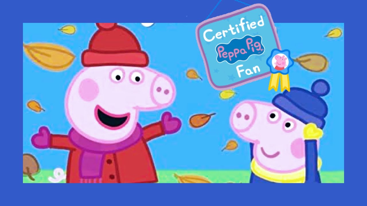 Peppa's Windy Fall Day Peppa Pig | Kids Books Read Aloud - YouTube