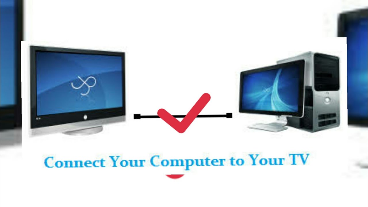 How to connect pc to your led TV , pc ko led se keise connect Kare by ...