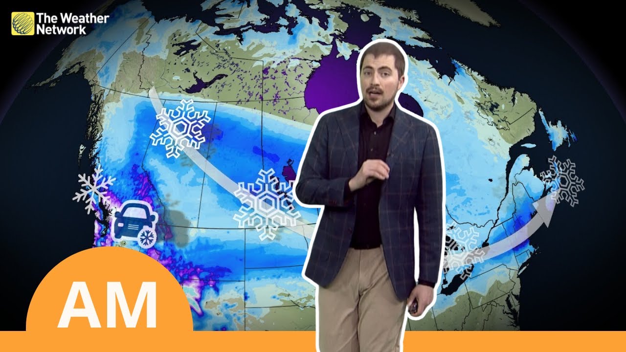 A Weekend Full of Snow and Cold Kicks Off February in Canada - YouTube
