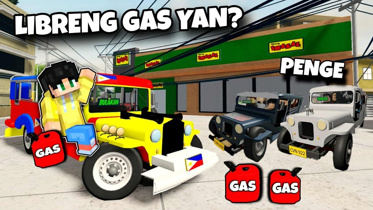 JEEPNEY DRIVER PERO MAMIGAY ng GAS sa KAPWA JEEPNEY DRIVER sa ROBLOX ...