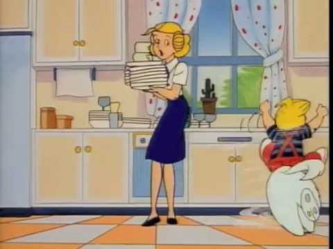 Dennis The Menace Cartoon Theme Song/Intro [HQ - 1986]
