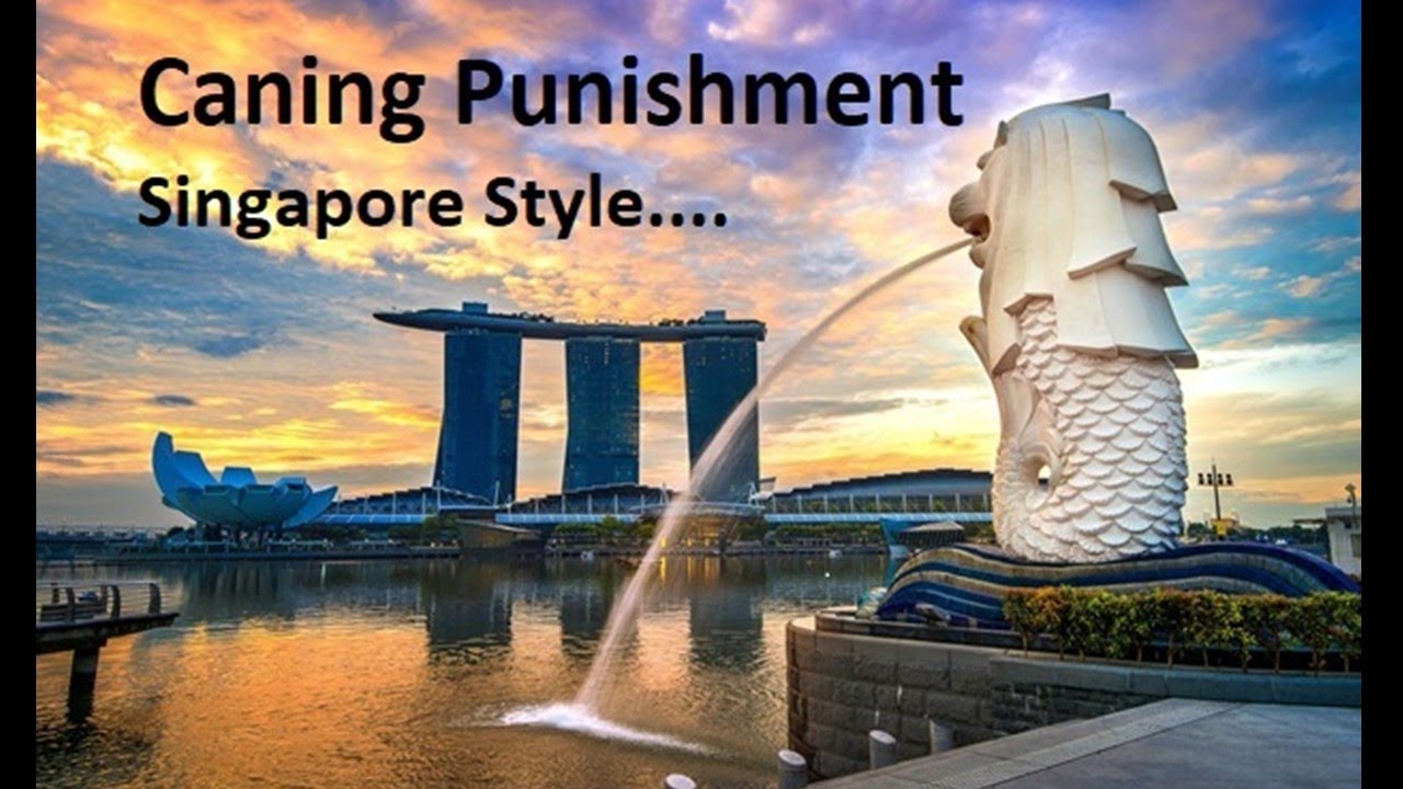 பிரம்படி Caning punishment in Singapore. For various offences convicts ...