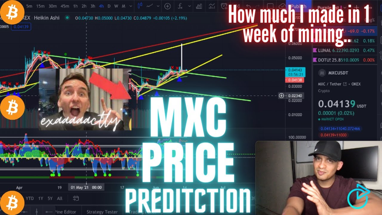 MXC PRICE PREDICTION and 1 week of MINING MXC - YouTube