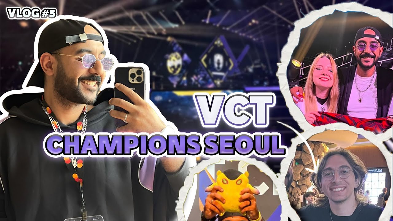 SOUTH KOREA VLOG #5 l VCT CHAMPIONS SEOUL اليوم الثاني 🇰🇷🥢 - YouTube