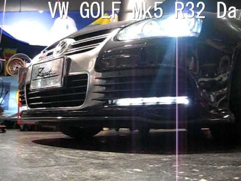 GOLF Mk5 R32 Day Light - YouTube
