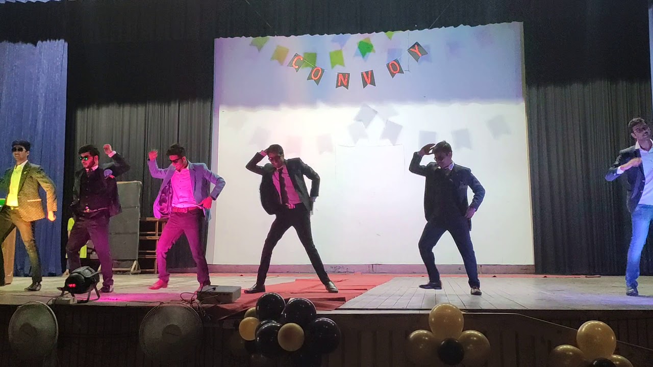 Slapstic dancers repeating their first performance for their team - YouTube