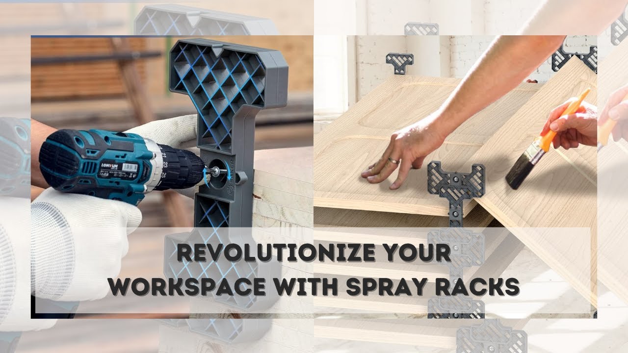 Spray Paint Racks - Door Painting Drying Rack for Cabinet or Doors ...