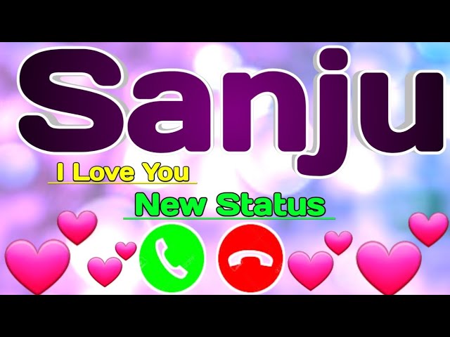 Sanju Name 3d Wallpaper