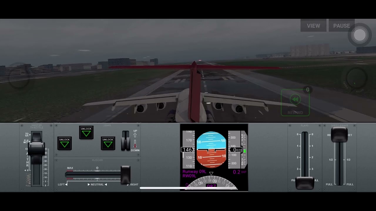 Landing BAe Systems 146 - YouTube