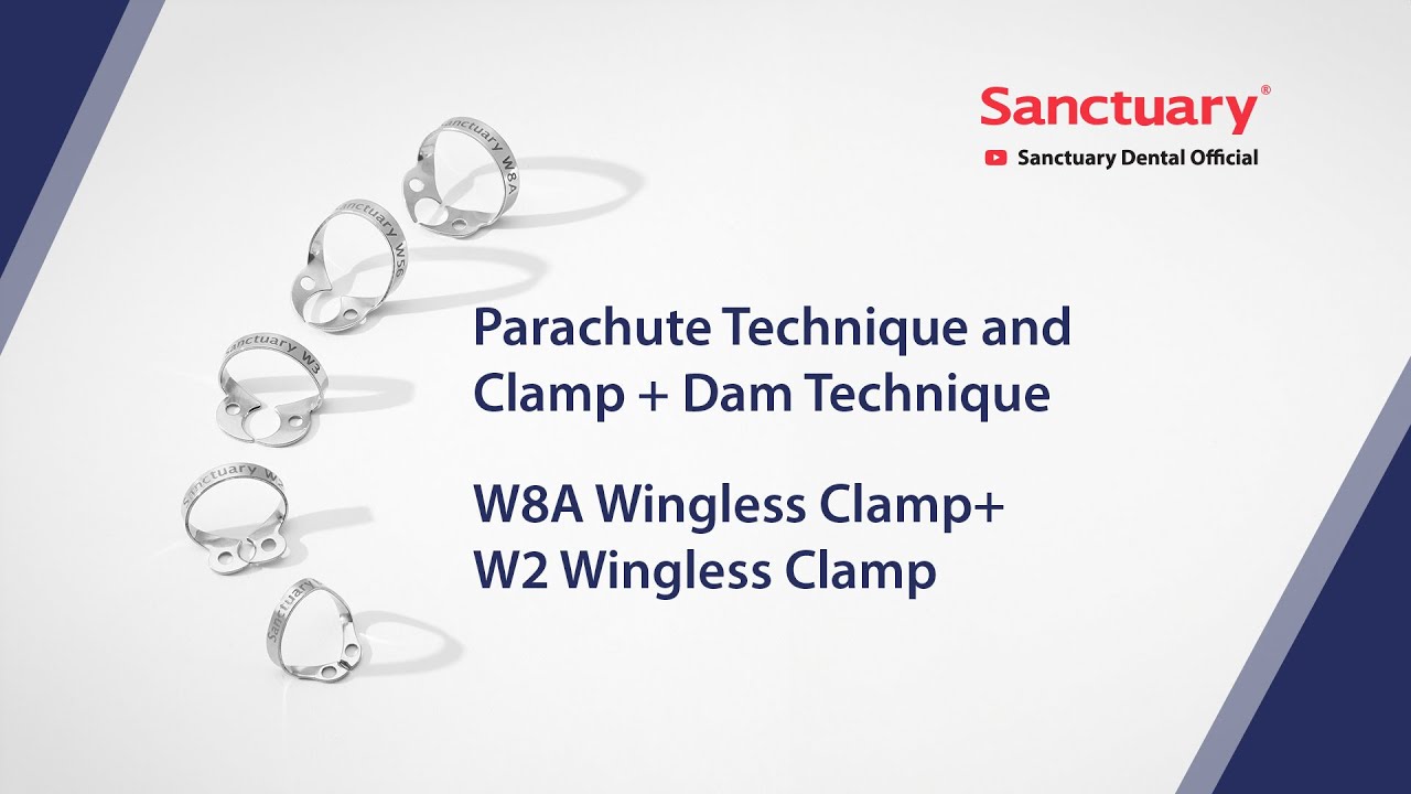 W8A+W2 Wingless Clamps Demo | Parachute Technique and Clamp + Dam ...