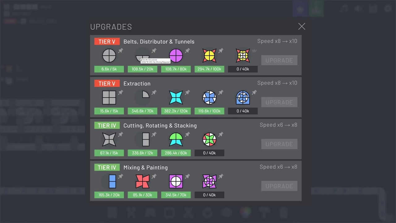 Shapez.io - Colorblind Script (AutoHotKey) - YouTube