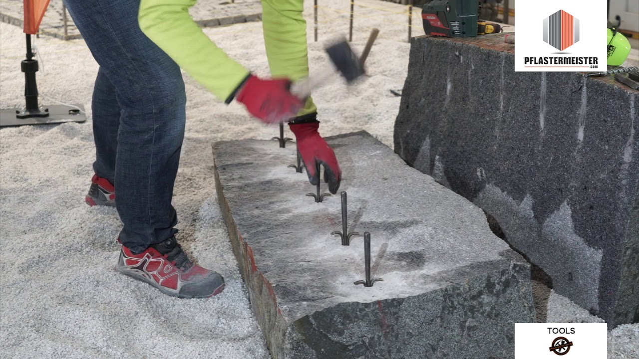 Treibkeile | Granitblock spalten - Leistenstein - Pflastermeister.com ...