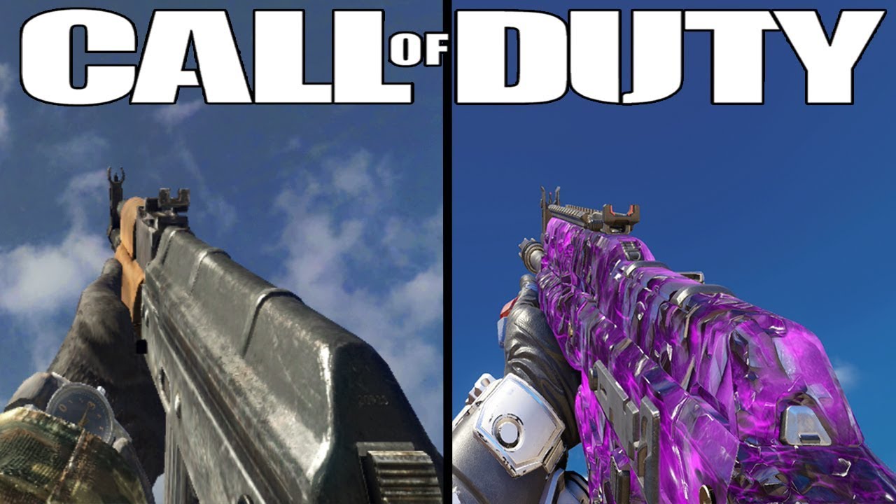 The Evolution of Assault Rifles (All Assault Rifle in Every Call of ...