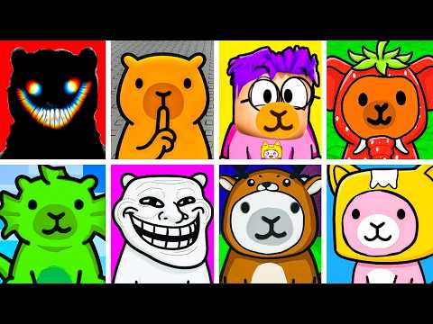 Finding EVERY CAPYBARA In ROBLOX FIND THE CAPYBARA!? (ALL CAPYBARAS UNLOCKED!)