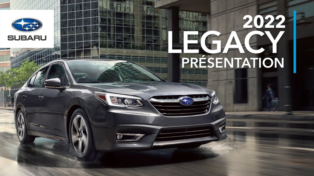 Présentation de la Subaru Legacy 2022 — une berline unique - YouTube