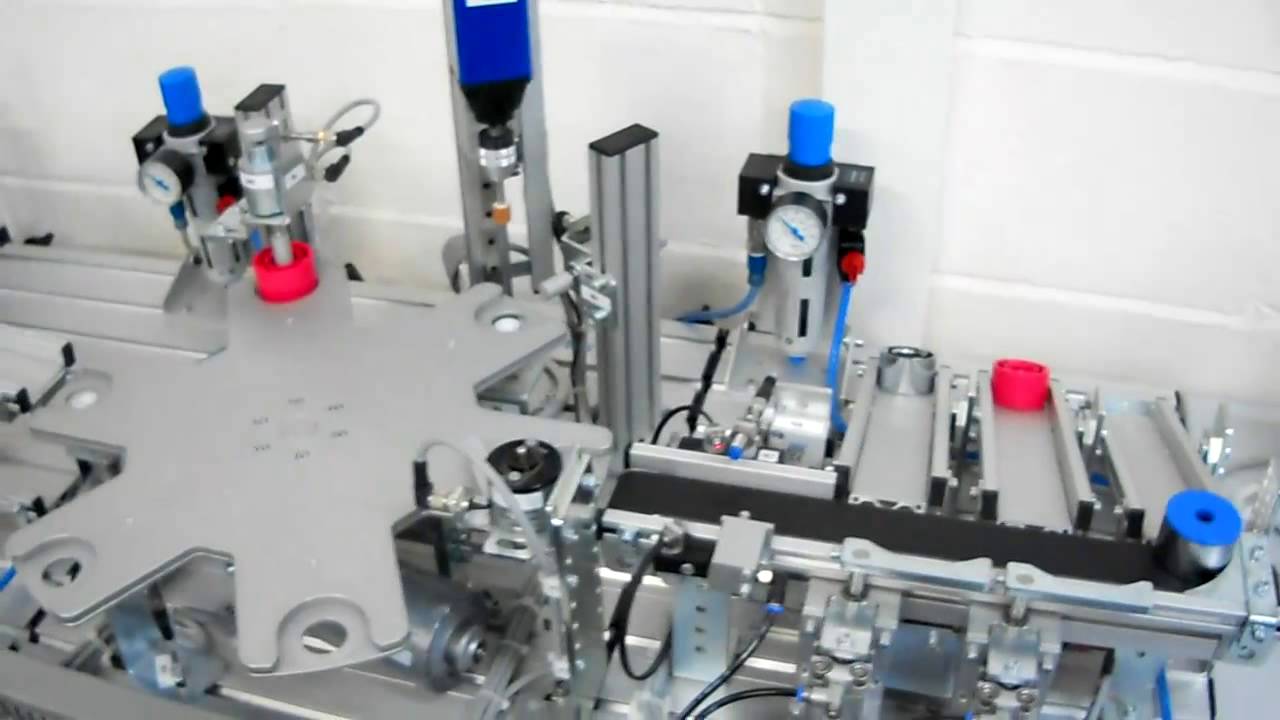 Estaciones Festo MPS - YouTube