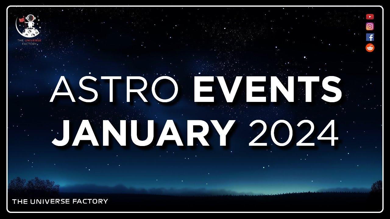 Don't Miss THESE Upcoming Space Events Happening In January 2024 # ...