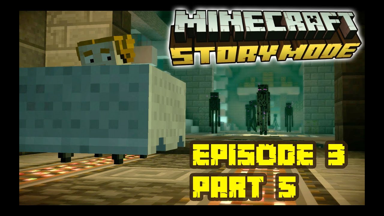 MINECRAFT STORY MODE ESCAPE SOREN HOUSE episode 3 part 5 THE LAST PLACE ...