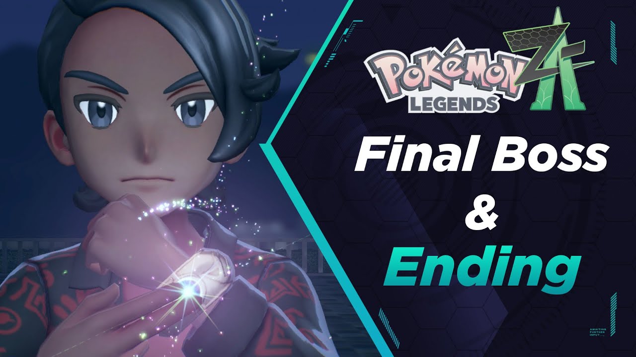 Pokémon Legends Z-A - Final Boss & Ending - YouTube