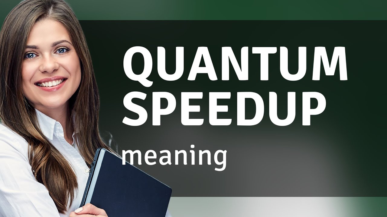 Quantum Speedup: Unveiling the Future of Computing - YouTube