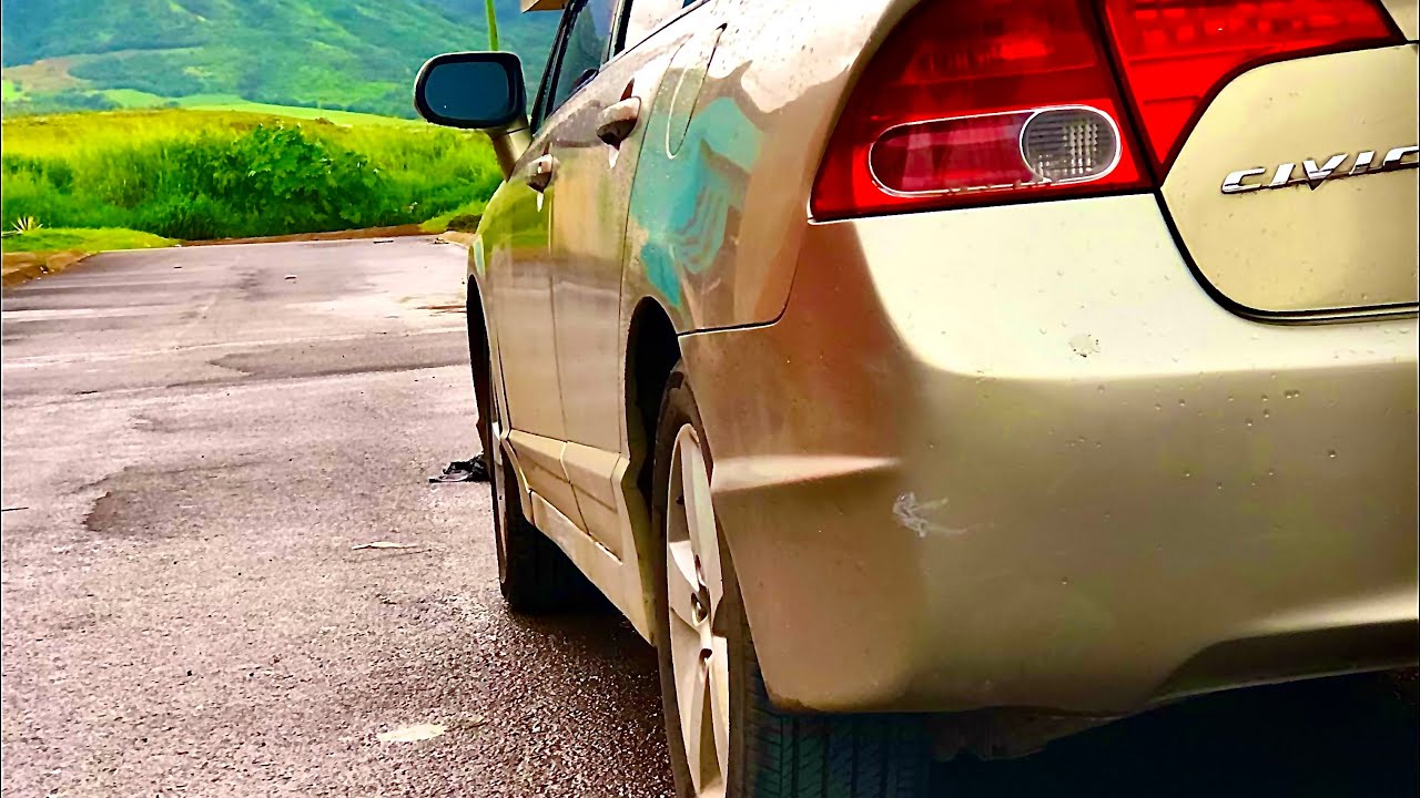 Quemando llanta en el civic!! ( nomas quema una llanta :( si jala el ...