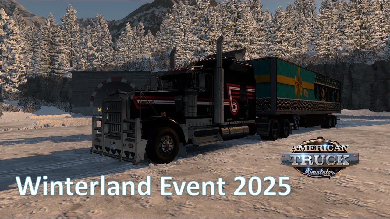 ATS - Winterland Event 2025 - Kenworth W900 - YouTube