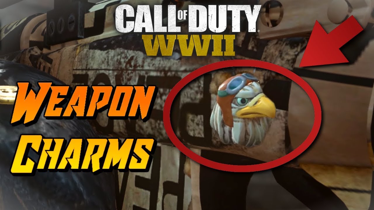 WEAPON CHARMS!? - (COD WW2) - YouTube