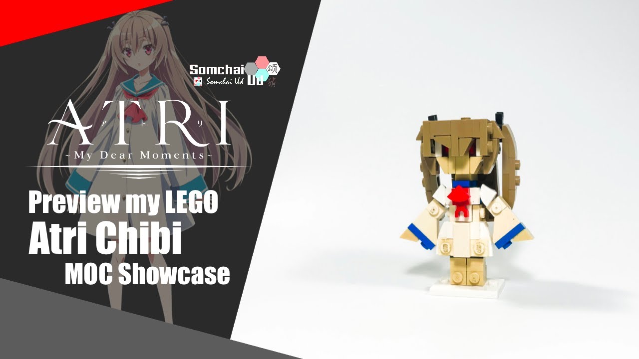 LEGO Atri: My Dear Moments Atri Chibi MOC Tutorial | Somchai Ud - YouTube