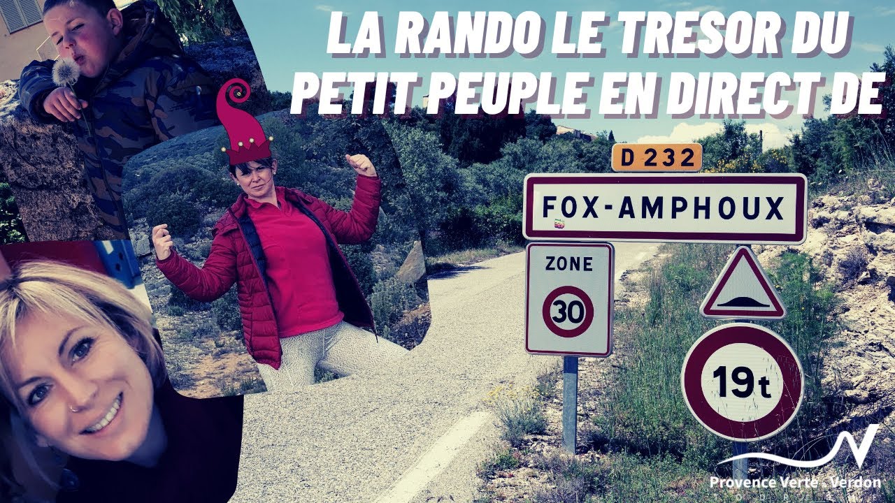 Randonnée le trésor du petit peuple à Fox-Amphoux - YouTube