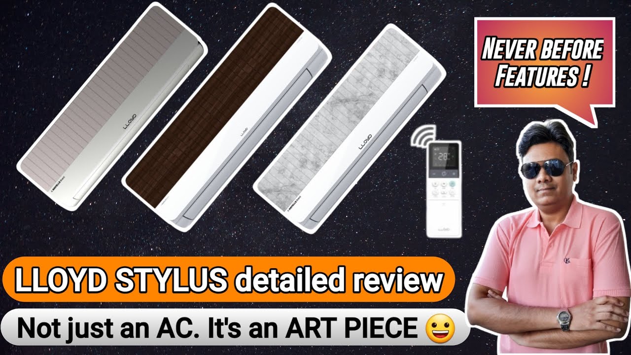 Style Statement! LLOYD by havells Stylus WIFI Split AC review | Best AC ...
