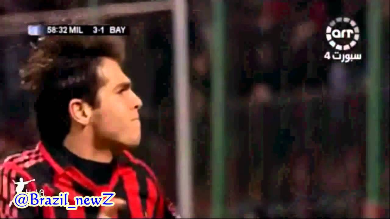 Ricardo Kaka superb goal against Bayern Munich & Oliver Kahn - YouTube