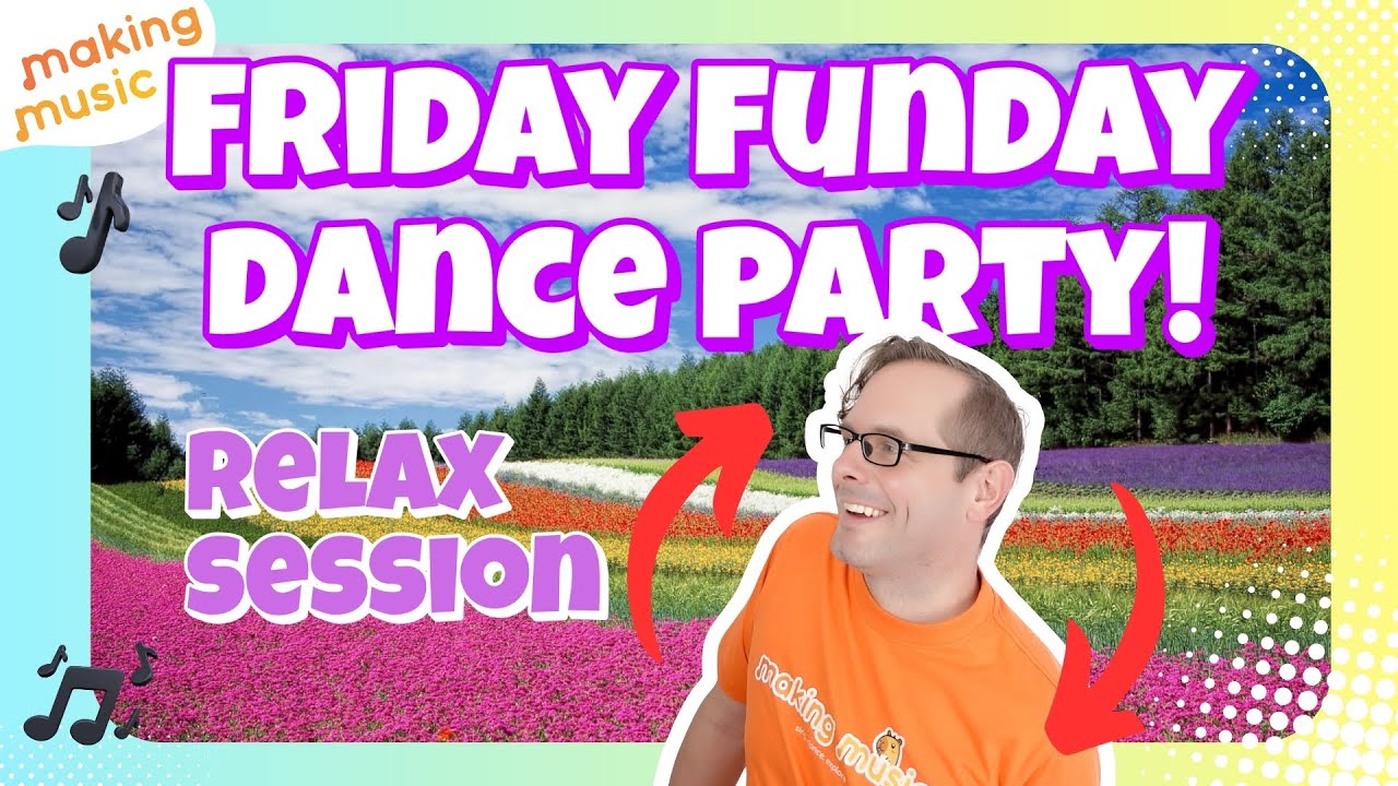 🌸🎶 Relaxing Dance for Kids | Friday Funday Dance Party | 🎶🌸 - YouTube