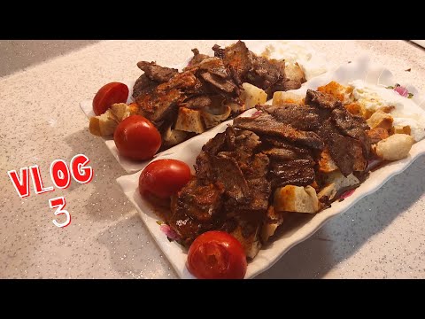 Eşimin Elinden İskender - İftara Benimle Hazırlan - İskender Nasıl Yapılır - Sessiz vlog