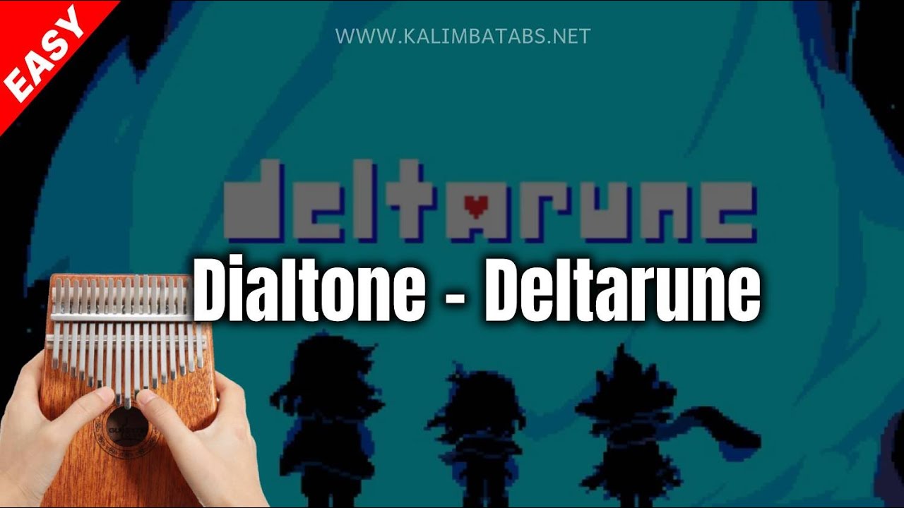 ☎️ Dialtone - Deltarune Chapter 2 Kalimba Tutorial / Tabs - YouTube