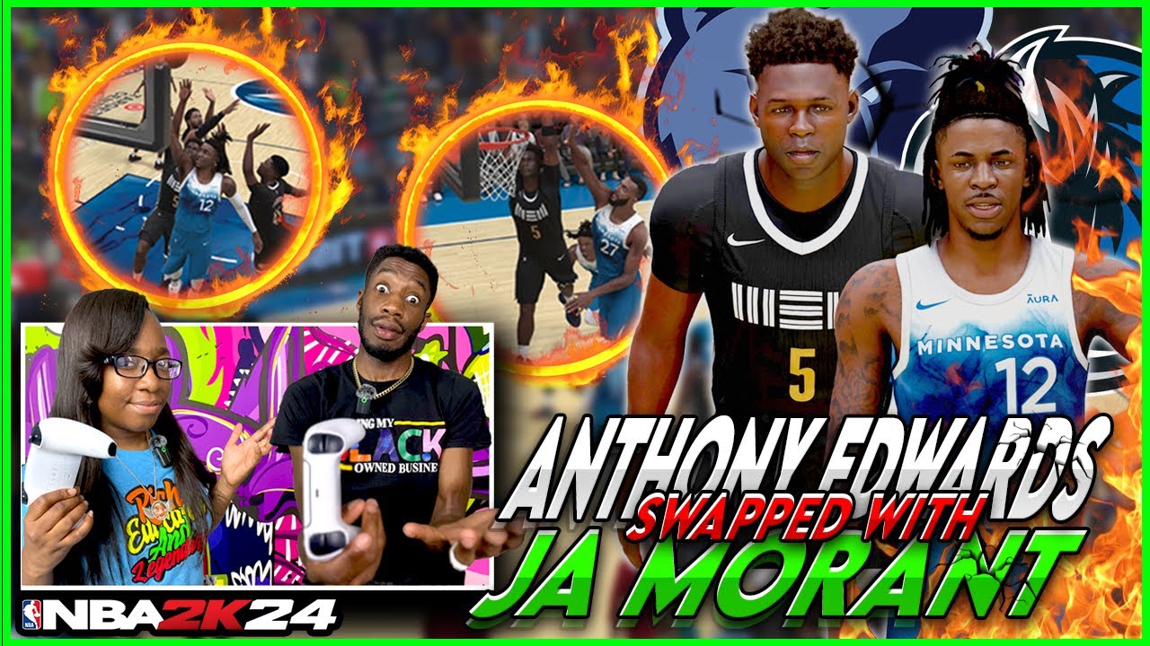 I SWAPPED Ja Morant & Anthony Edwards | ANTMAN Would Do Better On The ...