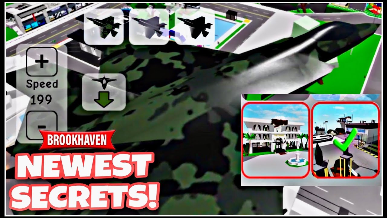ALL THE NEWEST SECRETS IN BROOKHAVEN ROBLOX - YouTube