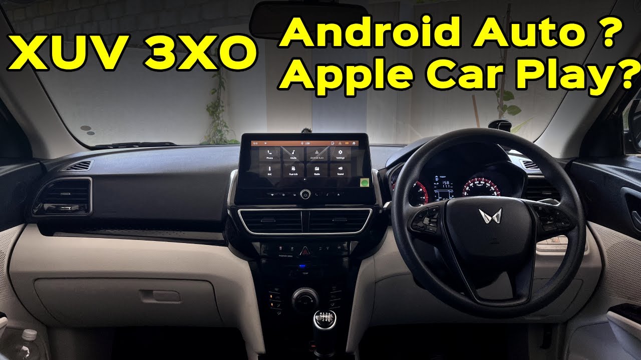 XUV 3XO Android Auto and Apple Car Play | MX3 | Features | Update | XUV ...