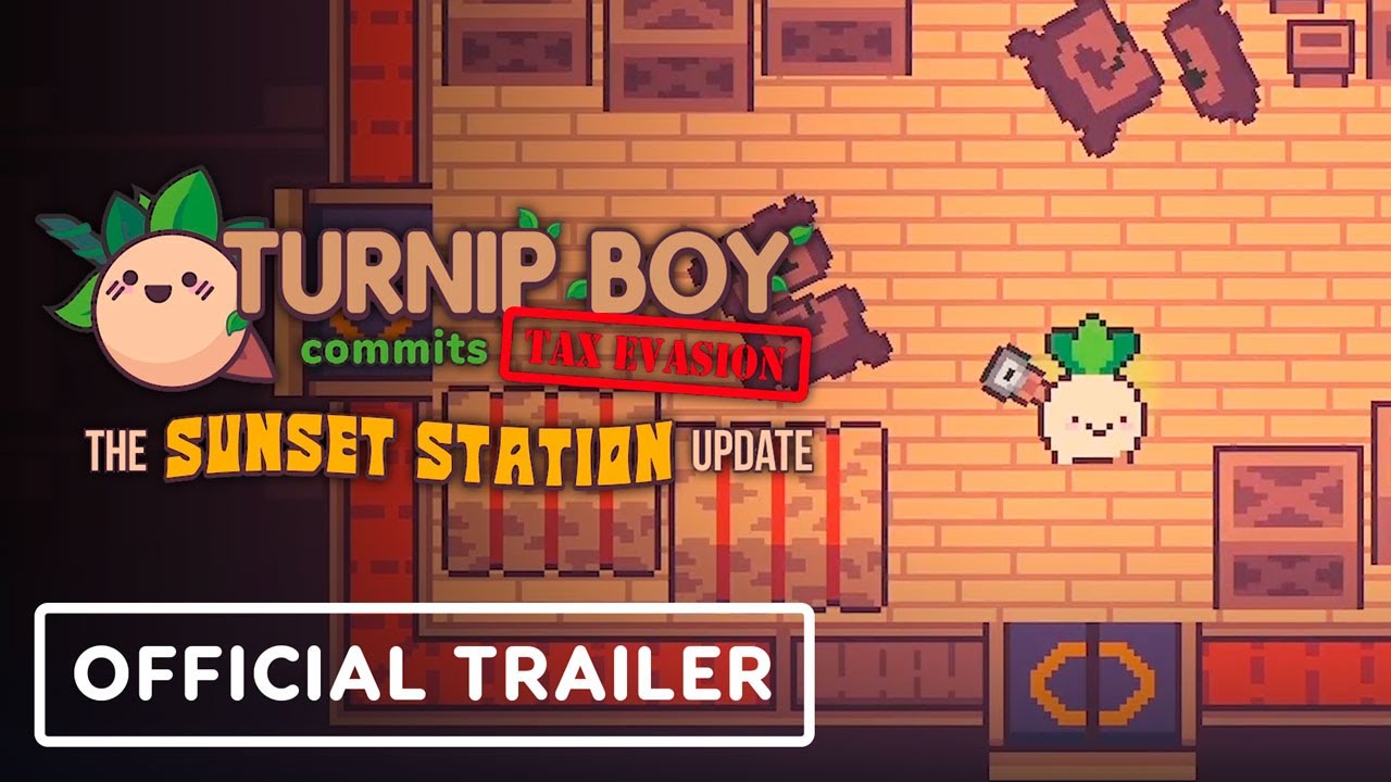 Turnip Boy Commits Tax Evasion - Official DLC Teaser Trailer - YouTube