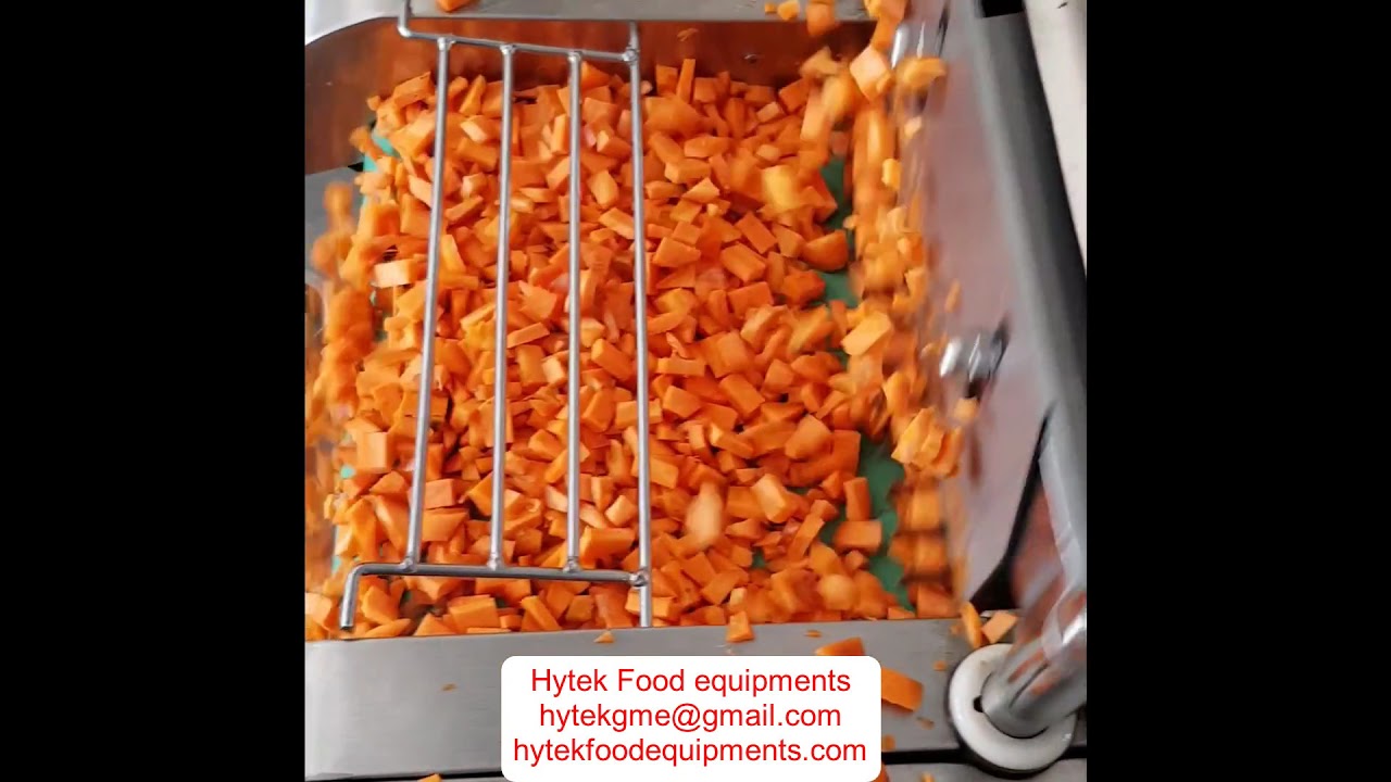 Carrot Dicing for Pickles | Vegetable Slicing And Cutting Machine For ...