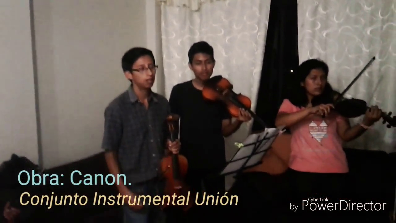 Canon (Conjunto Instrumental Unión) - YouTube