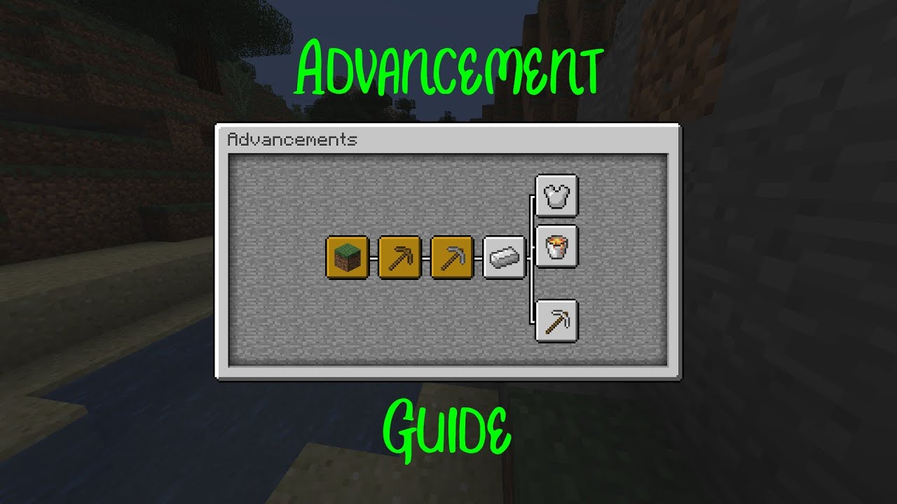 Advancement Guide | Minecraft, Stone Age, Getting an upgrade - YouTube