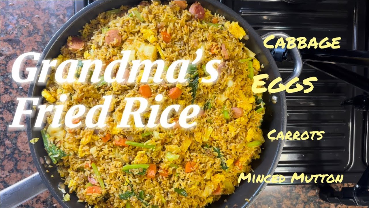 Grandma’s Fried Rice - Mutton Fried Rice - YouTube