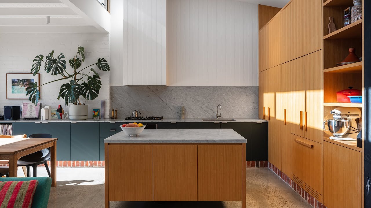 How This Warm, Textured, and Inviting Extension Provides a Backdrop for ...