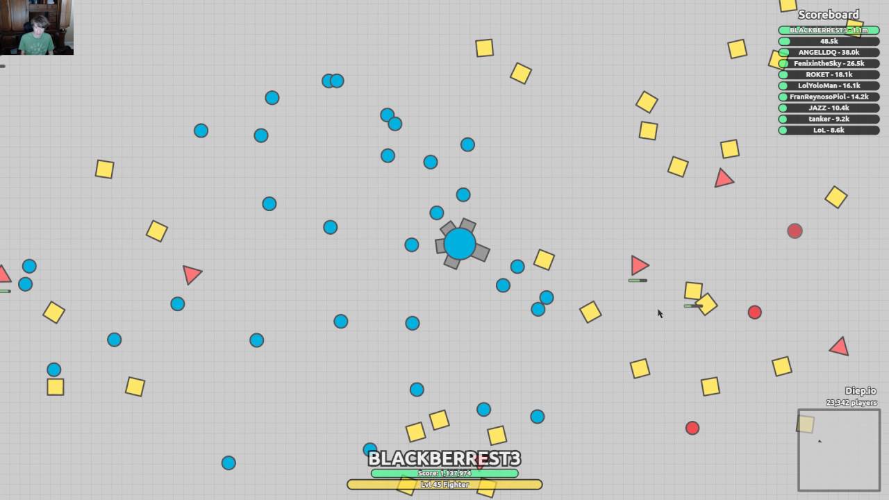 Diep io World Record Fighter - YouTube