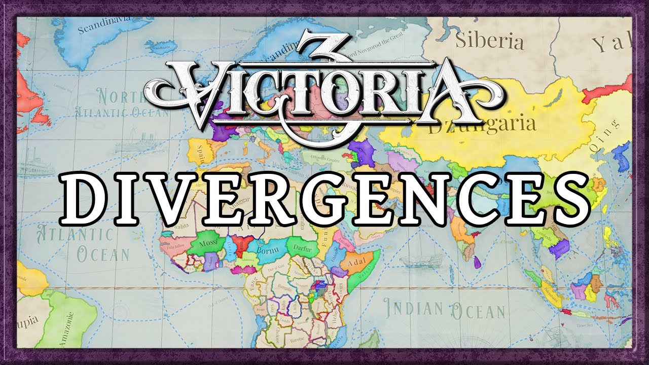 Victoria 3: Divergences - A World with many points of divergences from our own - A.I only ...